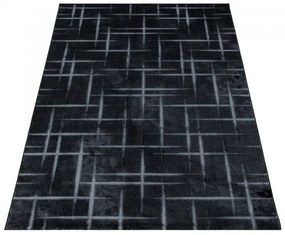 Vopi | Kusový koberec Costa 3521 black - 80 x 250 cm