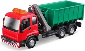 Bburago servisní vozidlo Hooklift and Crane Truck / měřítko 1:43