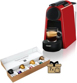 Kávovar na kapsle nespresso de'longhi essenza ruby red en85.r