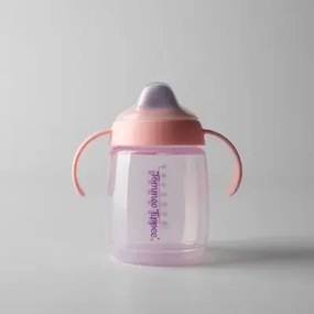 Tommee Tippee Tréninkový hrneček se savičkou 240 ml 6m+ růžová