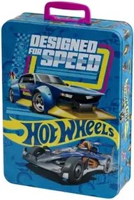 Theo Klein 2881 Hot Wheels Sběratelský kufřík velký / pro 50 autíček /