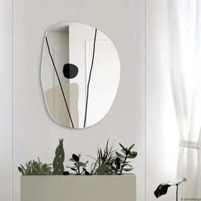 Zrcadlo Plama no.2 Lea Rozměr: 60 x 80 cm