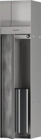Držák Hansgrohe XtraStoris Rock s dvířky nerez 56062800