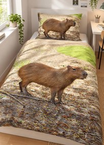 3d povlečení Capybara 140x200 cm
