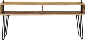 TV stolek z masivního mangovníkového dřeva 110 x 35 x 45 cm 246021