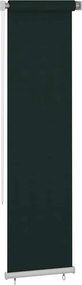 Venkovní roleta 65 (Š) x 230 (V) cm tmavě zelená HDPE 312822