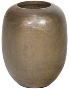 Woody květinový obal Gold Rozměry: 18 cm průměr x 8 cm průměr x 23 cm výška