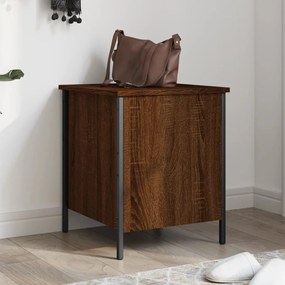 vidaXL Úložná lavice 40 x 42,5 x 50 cm kompozitní dřevo [839009] Barva: Černá