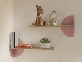 Jurek Regál/knihovna LEXI 5 L/P Barva: mořská modrá