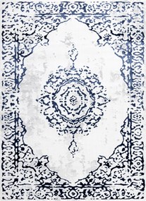 Dywany Łuszczów, Kusový koberec Allure 1961 white/blue, 240x330, modrá, kancelář