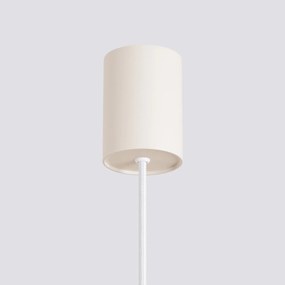 Sollux Lighting Závěsná lampa ESTRIA 1 béžová
