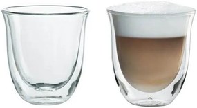Sklenice de'longhi sada sklenic cappuccino 2x 270 ml