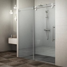 Roth Posuvné sprchové dveře KID2 pro instalaci do niky Varianta: šířka: 130 cm, orientace: Uni - (KID2 1300 - 970-1300000-00-02), Barva profilů a typ výplně: profily: brillant, výplň: transparent