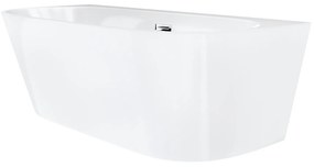 Aplomo Mono volně stojící akrylátová vana, široký okraj Délka vany: 160cm