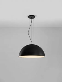 Černo-bílé designové svítidlo Tholos
