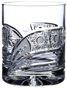 Onte Crystal Bohemia Crystal ručně broušený whisky set Kometa 1+2