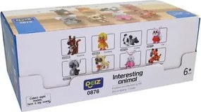 Kostky zvířátka / 93 kostek / plastové / od 6 let