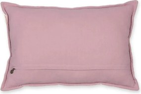 Pip Studo polštář Velvet Sky 40 x 60 cm - růžový (Sametový polštář s výplní v růžové barvě.)