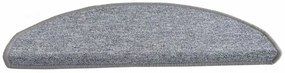 Vopi Nášlapy na schody Astra světle šedá půlkruh, samolepící - 24x65 půlkruh (rozměr včetně ohybu)