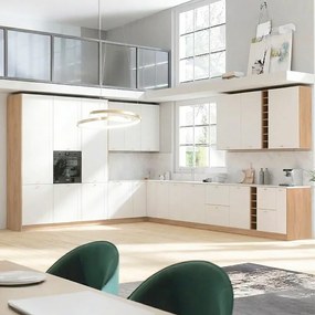Kuchyňská linka SORENTO pb | 450x395 cm | puccini/bílá