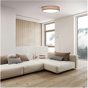LED stropní světlo s dálkovým ovládáním Brownie nastavitelné - průměr 50 cm, hnědá