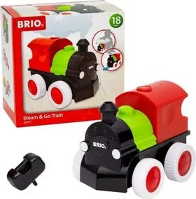 BRIO Parní vláček Steam  Go / od 18 měsíců