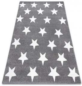 koberec SKETCH FA68 šedá/krém Hvězdy velikost 240x330 cm | krásné koberce cz