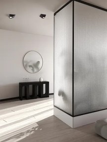 LED černé moderní stropní svítidlo Utopia