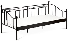 Postel 90x200cm BED-1905 BK černá Autronic