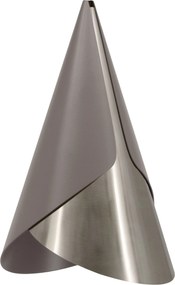 Závěsná lampa Cornet bronzově-stříbrná