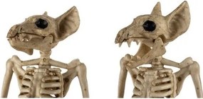 Dekorace Halloween kostra netopýra Halloween 30 cm Malatec 22005