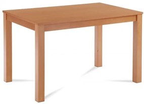 Dřevěný jídelní stůl BT6957 - barva buk- rozměr 120x75 cm - 3D5755