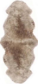 XXXLutz OVČÍ KOŽEŠINA, 60/180 cm, platinová - Kůže - 003580010452