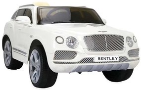 Ramiz Elektrické autíčko Bentley Bentayga, 2.4GHz, kožená sedačka bílé