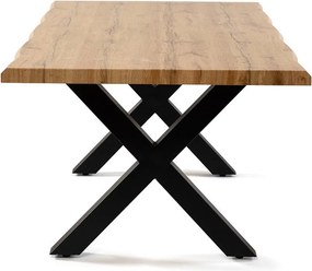 Jídelní stůl v dekoru dubu 90x160 cm Kora – Bonami Essentials
