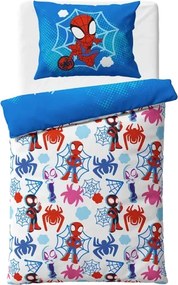 Carbotex povlečení bavlna Spidey Pavoučí Záchrana 140x200, 70x90 cm
