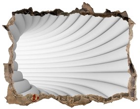 Wallmuralia Díra 3D fototapeta nástěnná Abstrakce tunel 95x64 cm