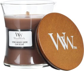 Dárková sada: Woody set 3x malá vonná svíčka s dřeveným knotem WoodWick 3x 85 g