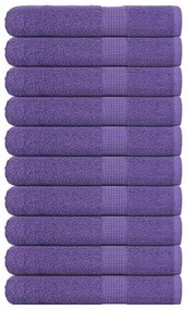 Ručníky FROGN 10 ks fialové 100x200 cm 360 g/m² 136892