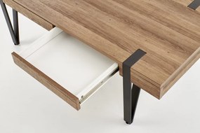 Konferenční stolek TULUZA (Medový ořech / Černá)