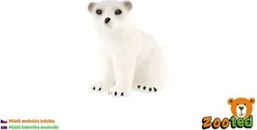 ZOOTED Figurka Medvěd lední mládě / Plast / 4 cm / od 3 let
