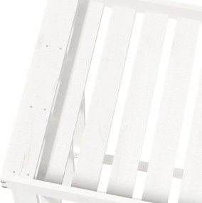 vidaXL Venkovní stojan na dřevo 108x52x106 cm masivní borovice [822627] Barva: Přírodní