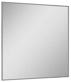 LOTOSAN Frame zrcadlo v rámu 80x80cm, chrom AQ UN8422