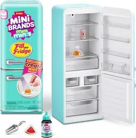 ZURU Mini Brands Fill the Fridge / Hrací set / miniatury a lednička s