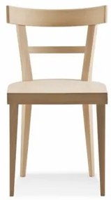 BILLIANI Dřevěná židle CAFÉ 460 GALERIE - čalounění Billiani BEZ LÁTKY GALERIE - Moření Billiani Moření barevné
