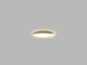 Led2 Stropní LED svítidlo MOON ø 40 cm Barva: Broušené zlato, Stmívání: RF control