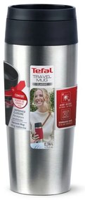 Cestovní hrnek ve stříbrné barvě 360 ml – Tefal