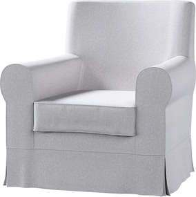 Potah na křeslo IKEA Ektorp Jennylund barva šedá látka pletený vzor