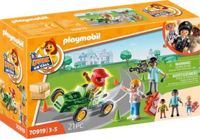 Playmobil duck on call 70919 záchranná akce: pomozte závodníkovi!