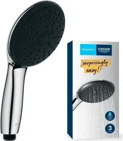 Grohe Vitalio Start - Sprchová hlavice | 3 proudy | chrom